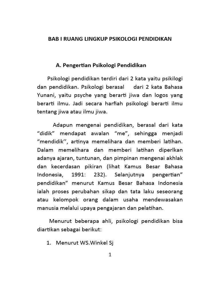 Buku Psikologi Pendidikan Pdf