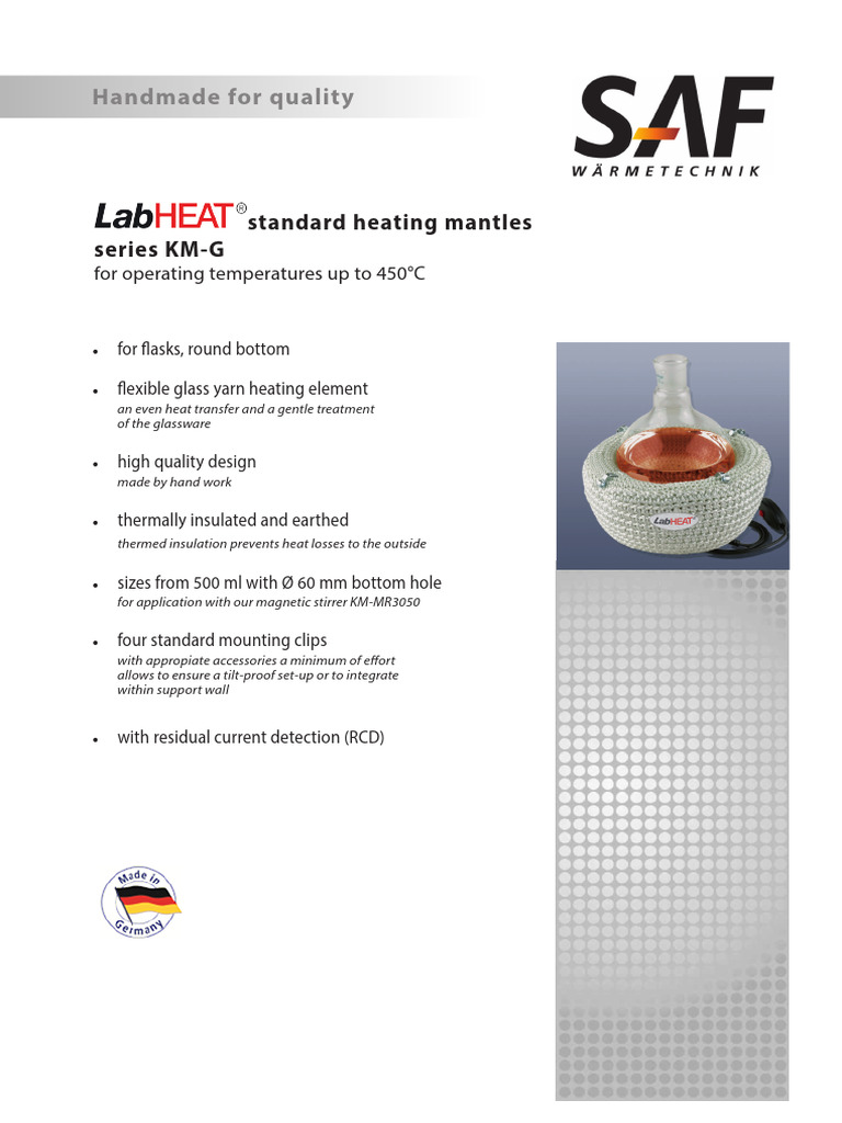 Heating Mantle | PDF | Heat | Power Supply