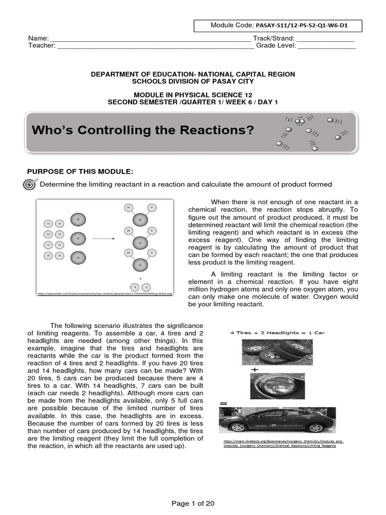 03 ABM 12 PASAY Physical Science S2 Q1 W6 | PDF | Solar Energy ...