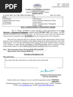 Examination Duty Exchange Request Form | PDF
