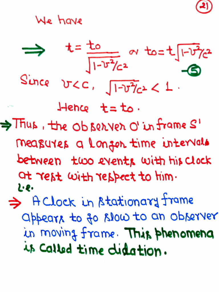 Experimental Verification of Time Dilation | PDF | Teaching Methods ...