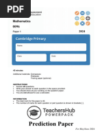 2023-Calculations-Checkpoint Primary Math Progression Stage-6 | PDF