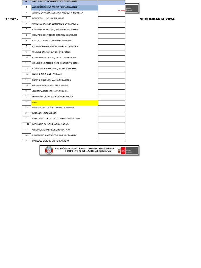 Lista 2024 Ok | PDF