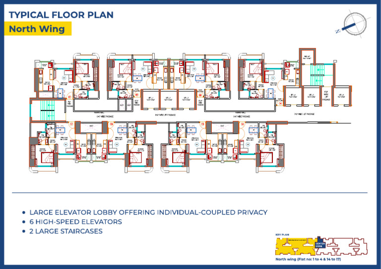 Raunak 108 FLoor Plans NorthWing A3 | PDF