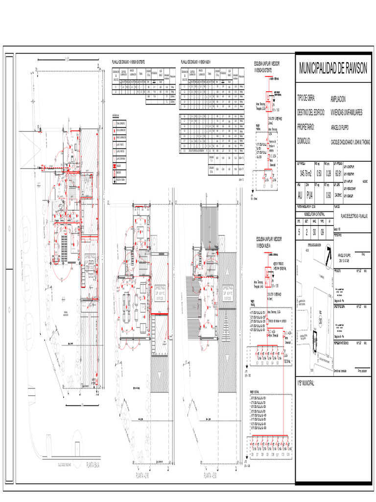 PLANO ELECTRICAS VISADO -VIV - DM-PLANO ELECTRICAS | PDF