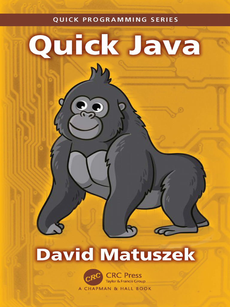 Quick Java | PDF | Constructor (Object Oriented Programming) | Programming Quick Java | PDF | Constructor (Object Oriented Programming) | Programming