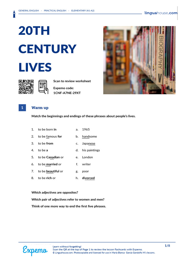 20th Century Lives British English Student | PDF | Miss Marple ...