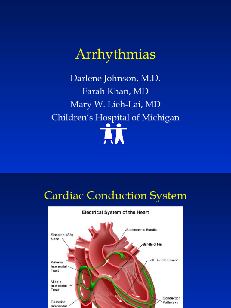 40 - Arrythmias (PICU COURSE) | PDF | Cardiovascular Physiology ...