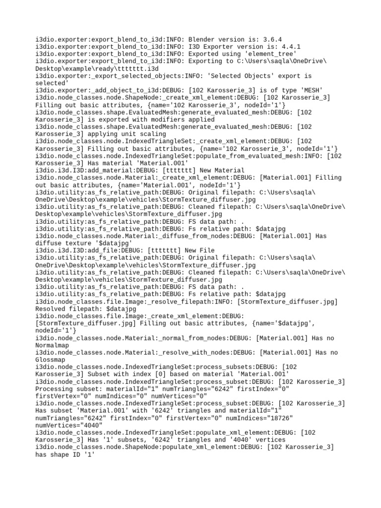 TTTTTTT Export Log | PDF | Software | System Software
