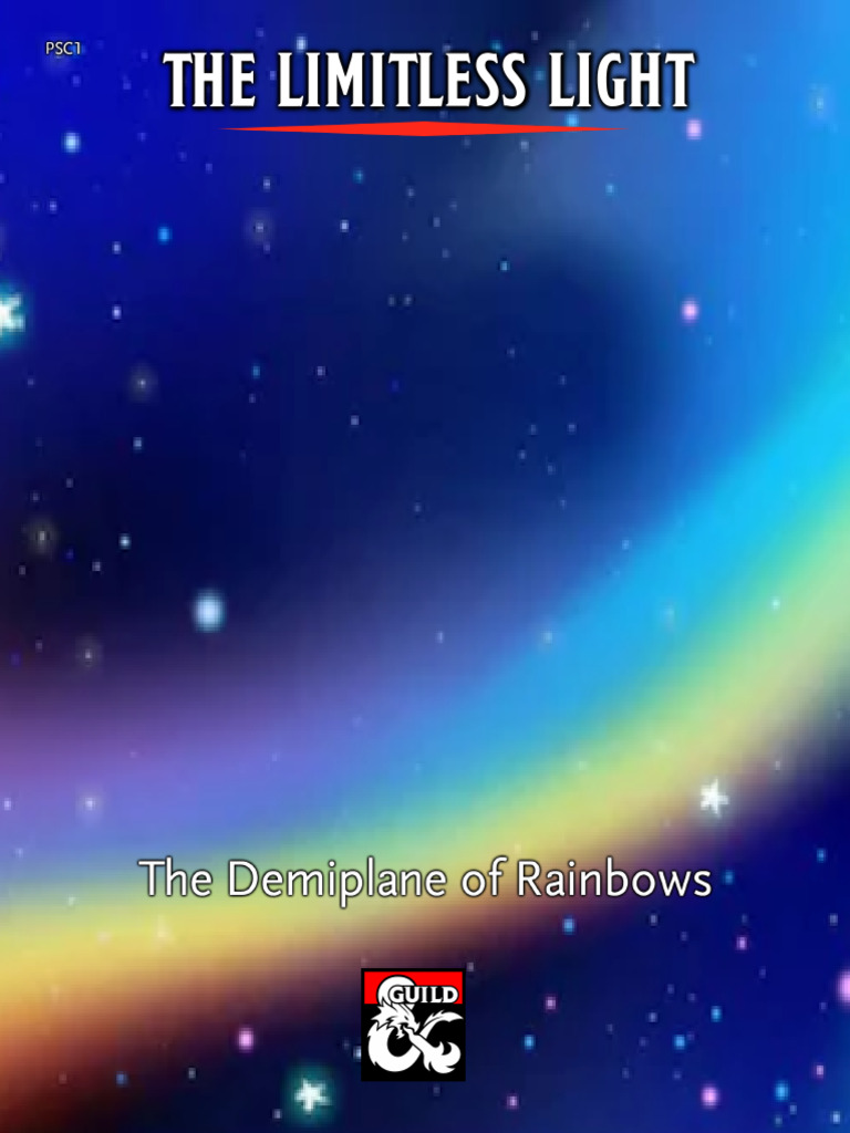 PSC1 - Limitless Light (5e) | PDF | Sky | Cloud