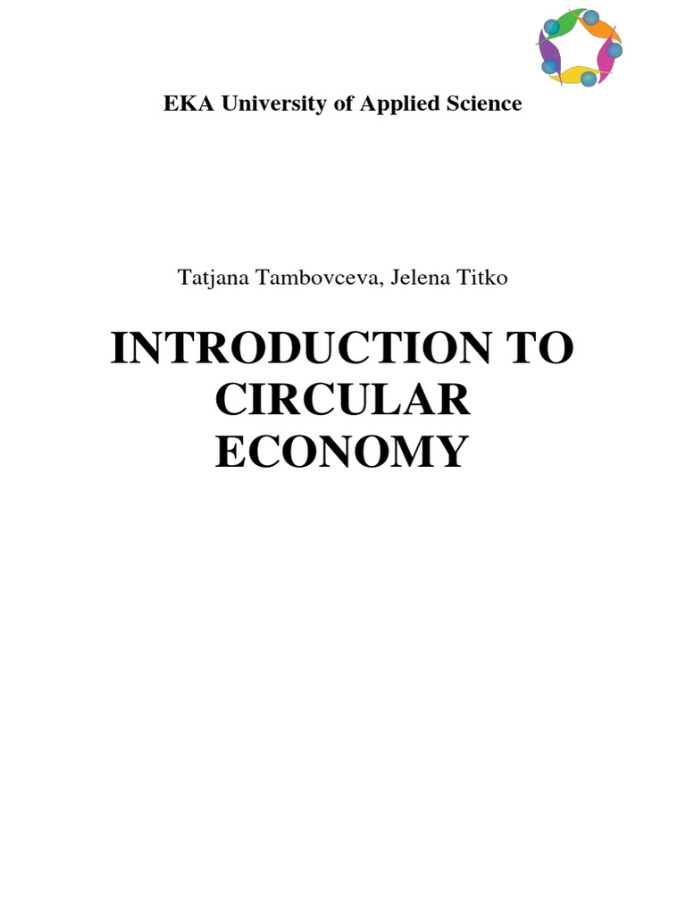 Introduction to Circular Economy | PDF | Sustainability | Economic Growth