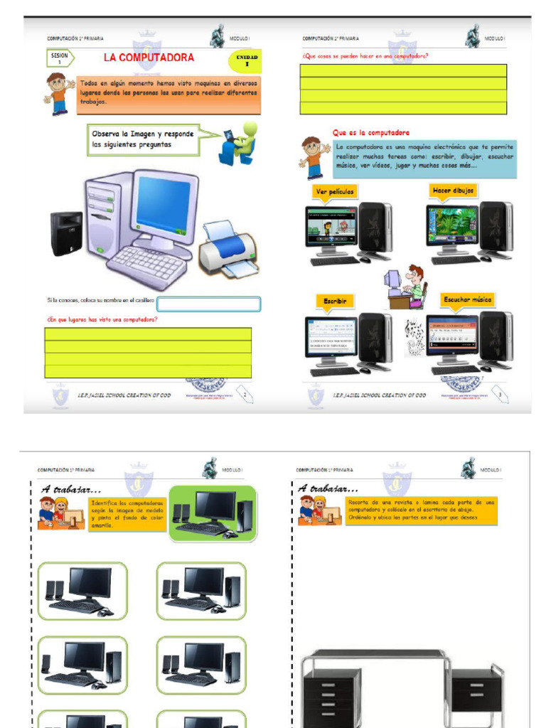 Temas de Computacion 3ro y 4to | PDF