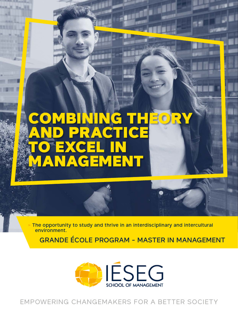 IESEG MasterManagement PGE en | PDF | Marketing | Decision Making