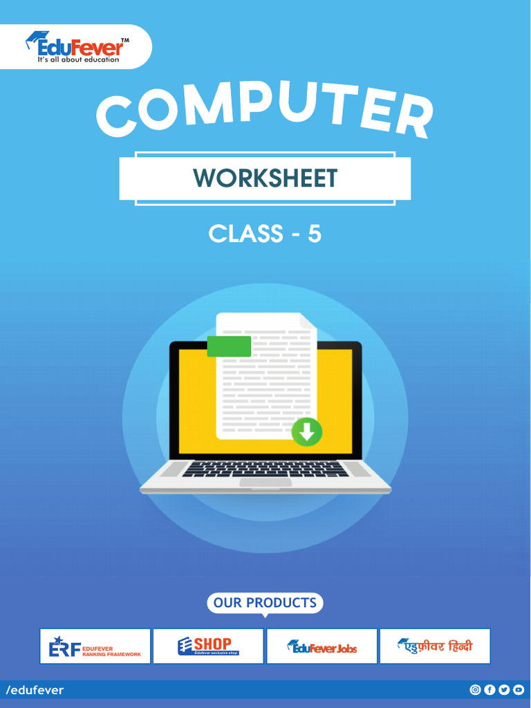 Computer Worksheet | PDF | World Wide Web | Internet & Web