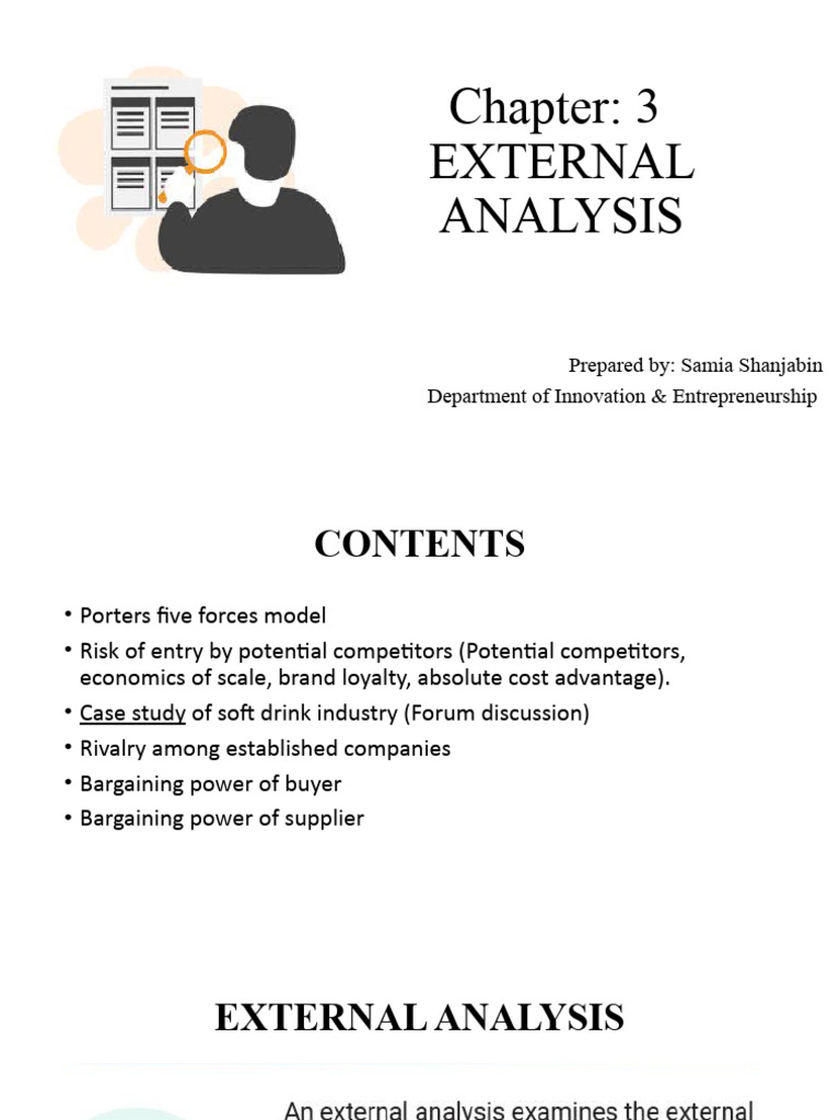 Chapter 3-External Analysis | PDF | Financial Economics | Business