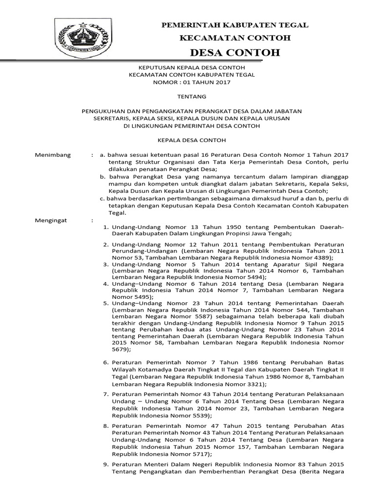 SK KADES (Kolektif Dan Petikan) | PDF