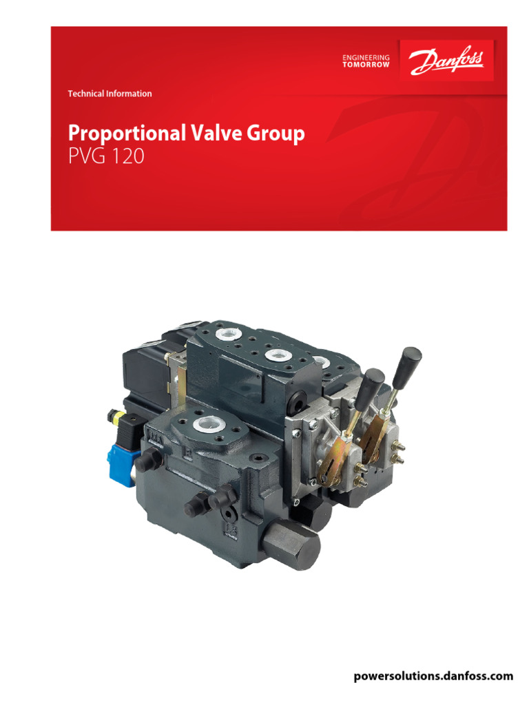 PVG 120 Proportional Valve Overview | PDF | Pump | Valve