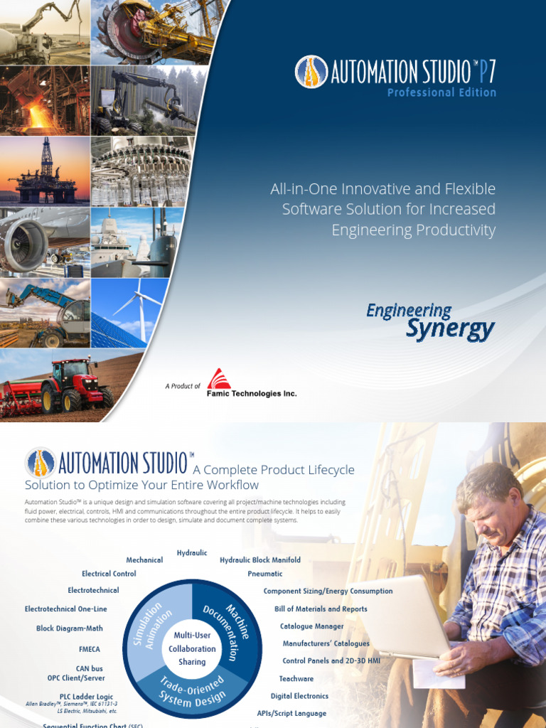 Automation Studio P7 Brochure English High | PDF | Programmable Logic ...