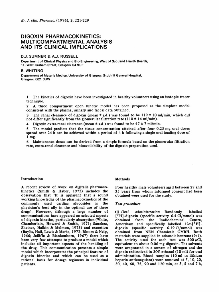 Brjclinpharm00311 0023 | PDF | Pharmacokinetics | Drugs