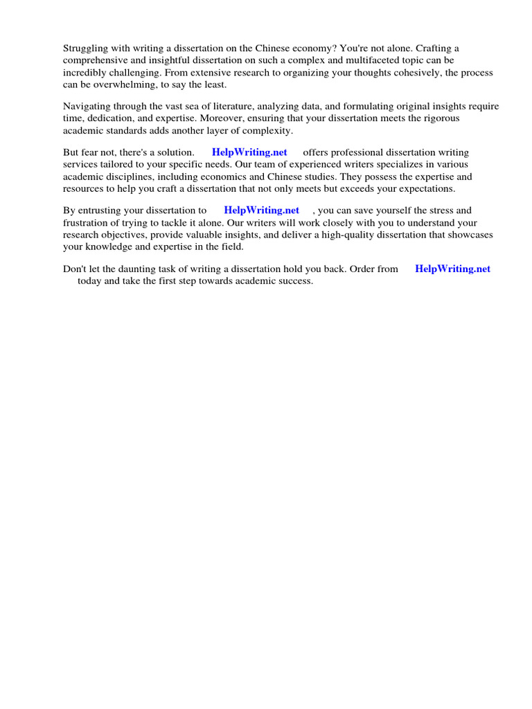 Chinese Economy Dissertation | PDF | China | World Politics