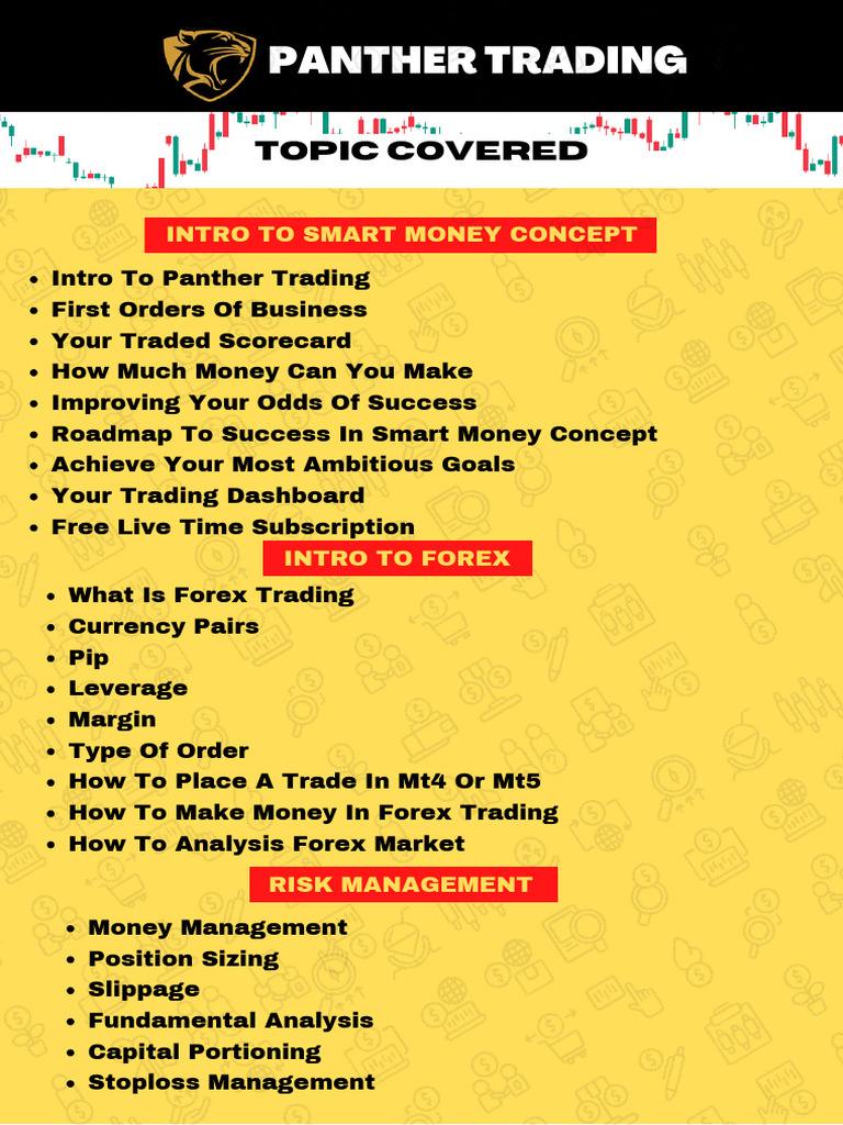 PANTHER TRADING (1) | PDF | Foreign Exchange Market | Money