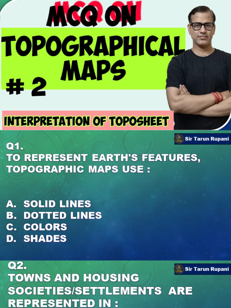 'Topographical Maps 2' | PDF | Map | Contour Line