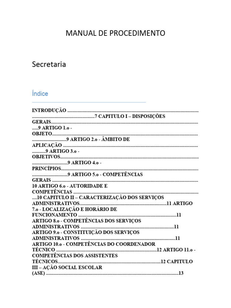 Manual de Procedimentos | PDF | Contabilidade | Gestão de recursos humanos Manual de Procedimentos | PDF | Contabilidade | Gestão de recursos humanos