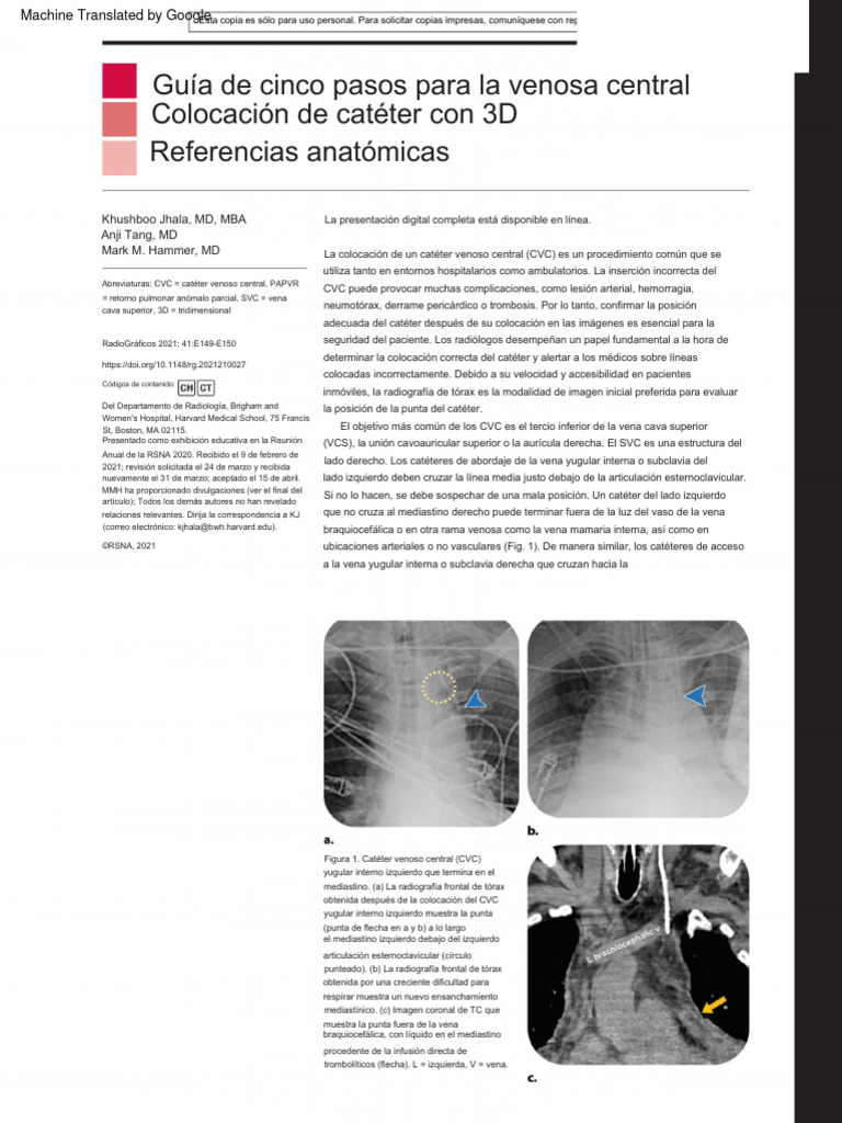 Via Central | Descargar gratis PDF | Sistema cardiovascular | Angiología