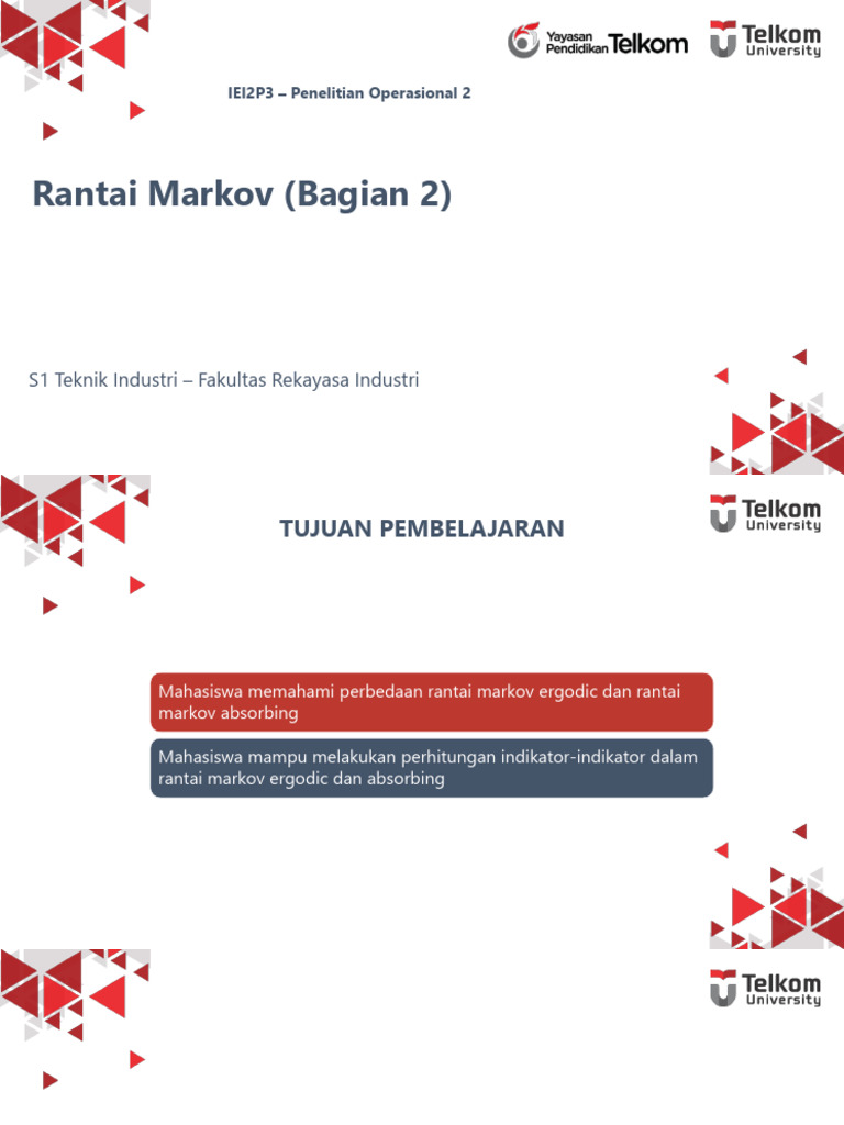 Rantai Markov (Bagian 2) | PDF