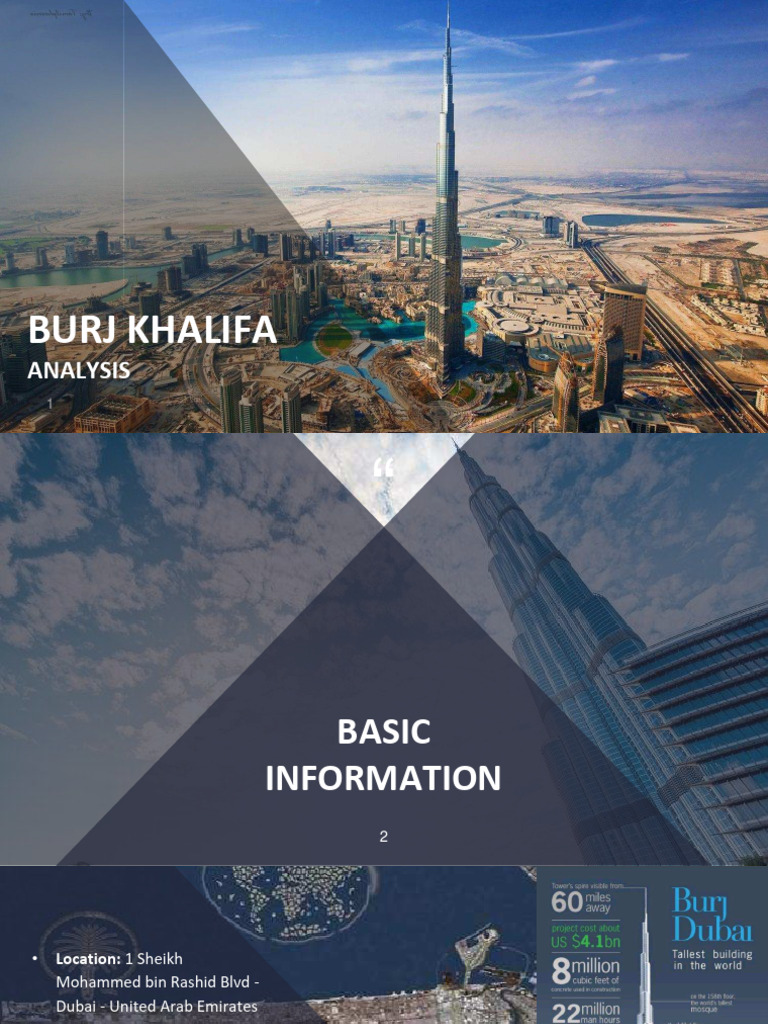 Burj Khalifa Analysis | PDF | Concrete | Building Engineering