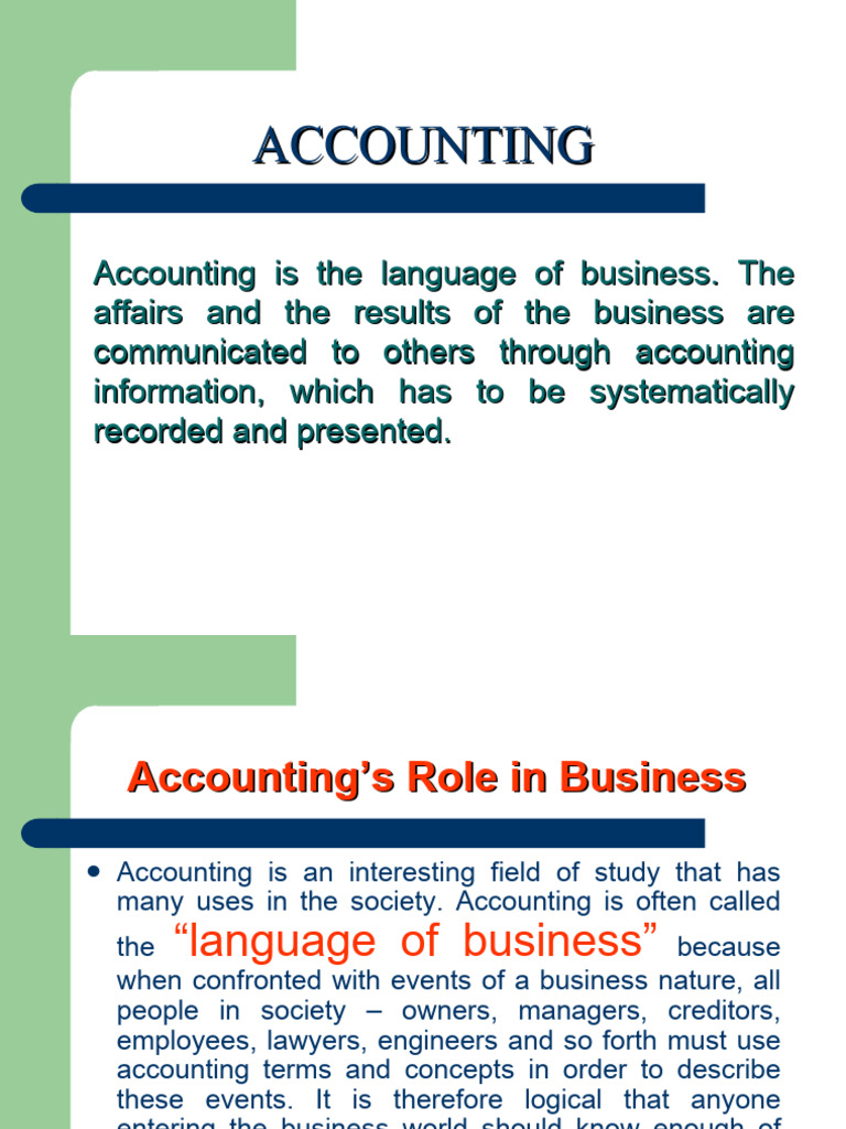 Accounting Introduction-1 New | PDF | Balance Sheet | Equity (Finance)