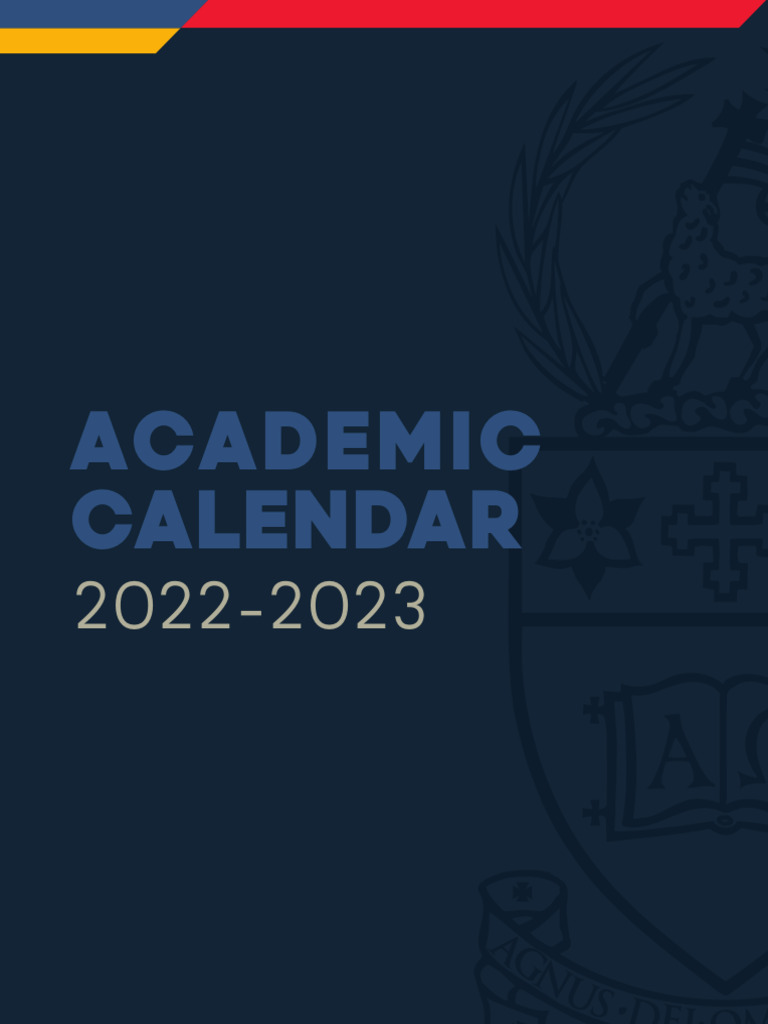 Redeemer University Academic Calendar 2022-23 | PDF | University And ...