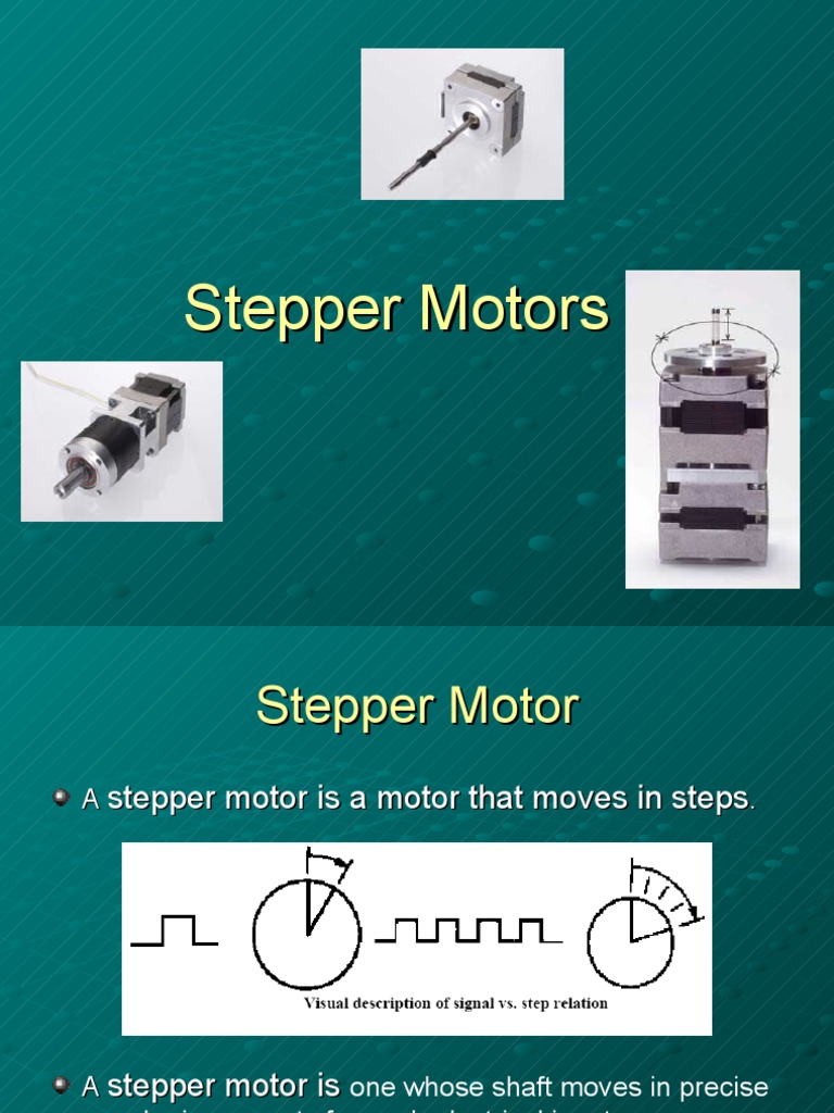 Stepper Motors: Types and Applications | PDF | Electrodynamics | Engines