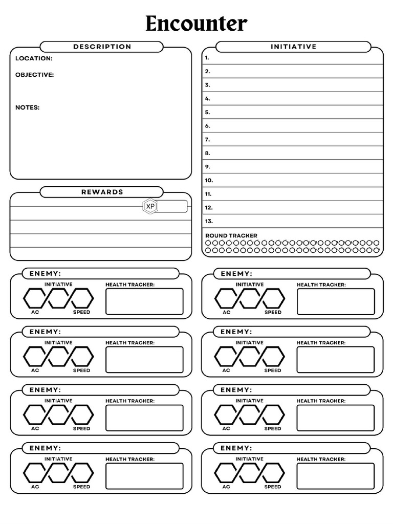 Encounter Tracker | PDF