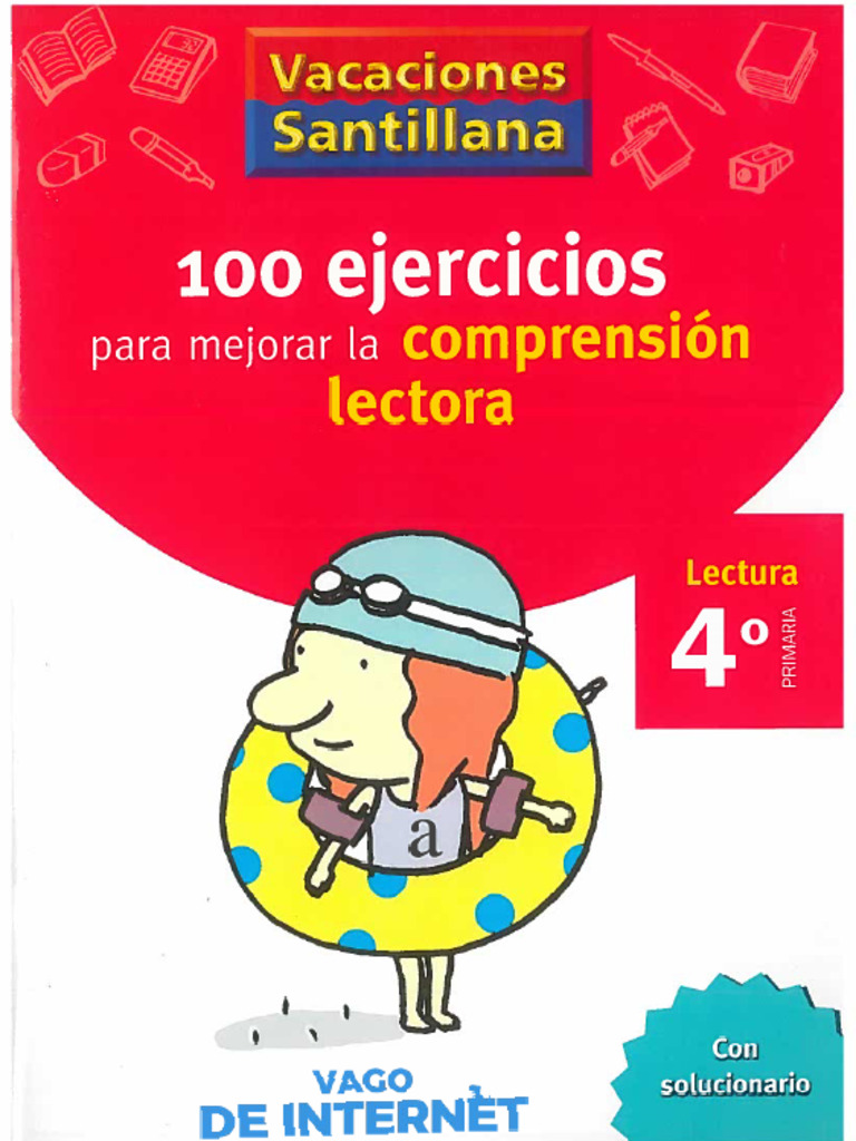 100 Ejercicios para Mejorar La Comprensión Lectora - Cuarto Grado de ...
