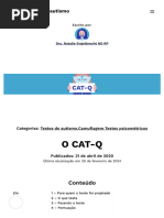 Cat Q | PDF | Espectro do autismo | Autismo