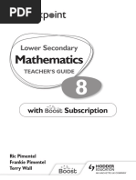 Pearson Mathematics 8 Student Book Second Edition | PDF