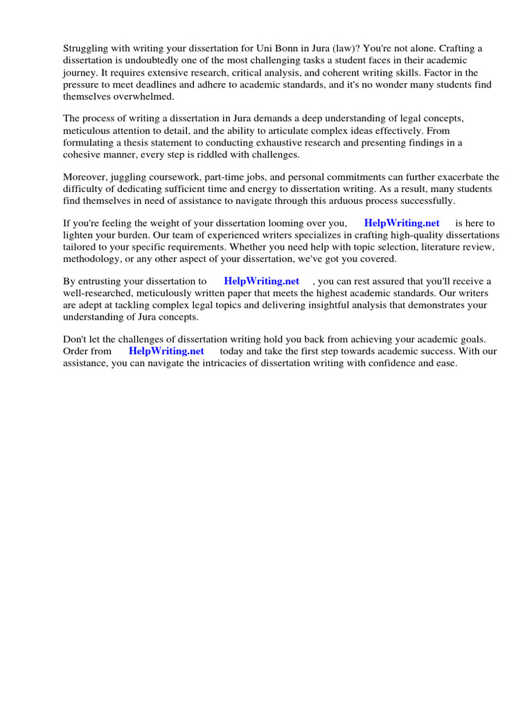 Uni Bonn Dissertation Jura | PDF | Thesis | Science