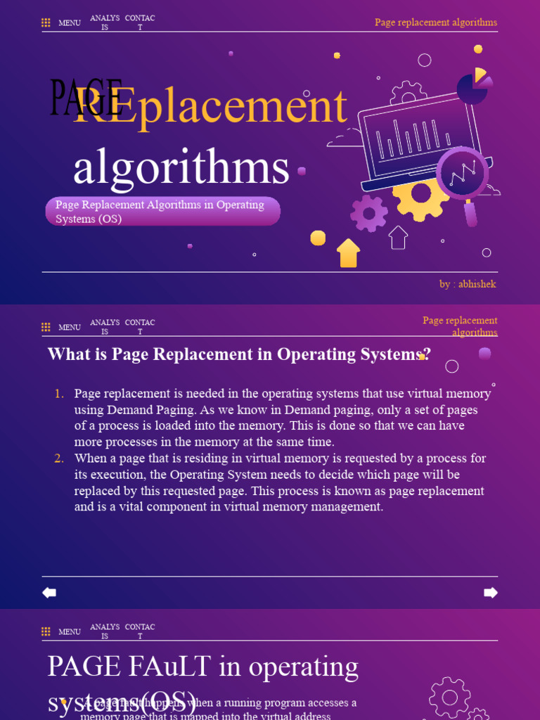 Page Replacement Algorithm | PDF | Algorithms | Computing Page Replacement Algorithm | PDF | Algorithms | Computing