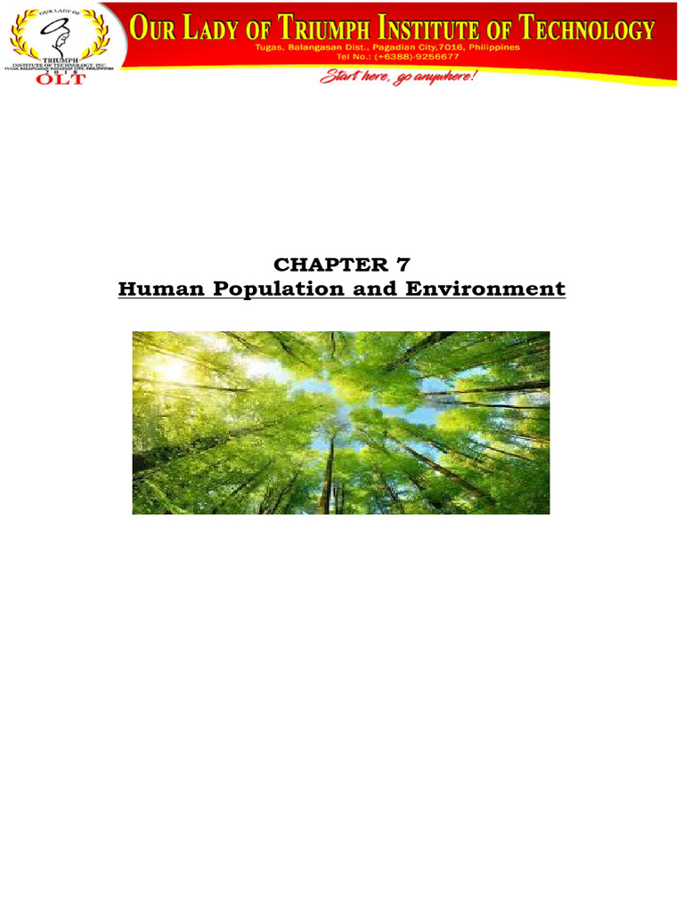 Human Population & Environment | PDF | Hiv/Aids | Malaria