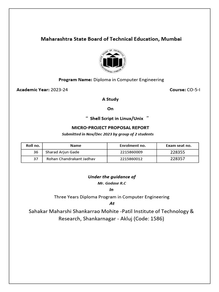 Os Part A-2 | PDF | Shell (Computing) | Operating System