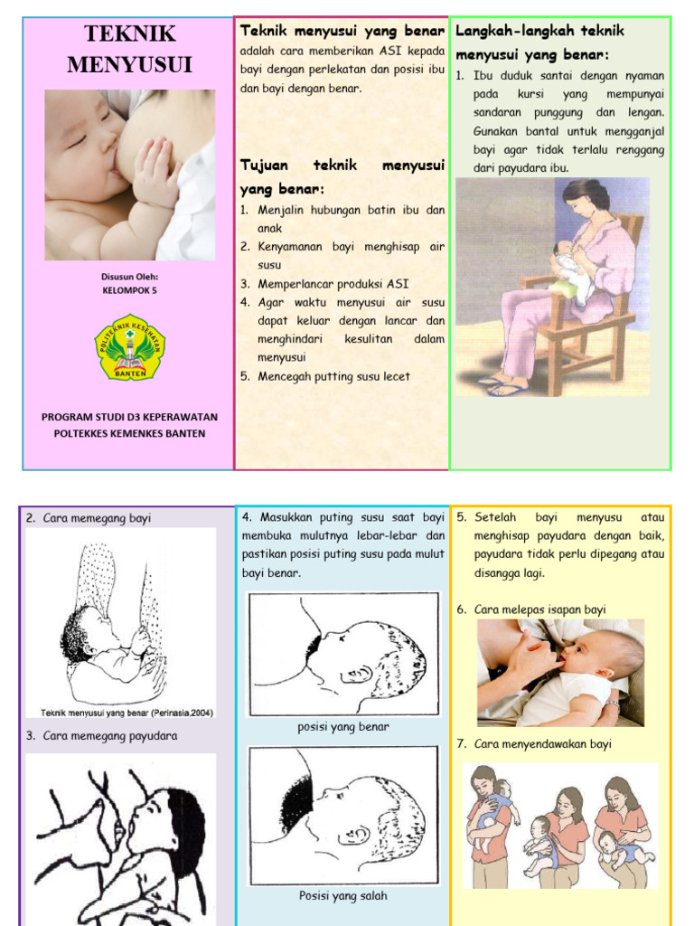 Teknik Menyusui yang Benar dan Nyaman | PDF | Karier & Perkembangan