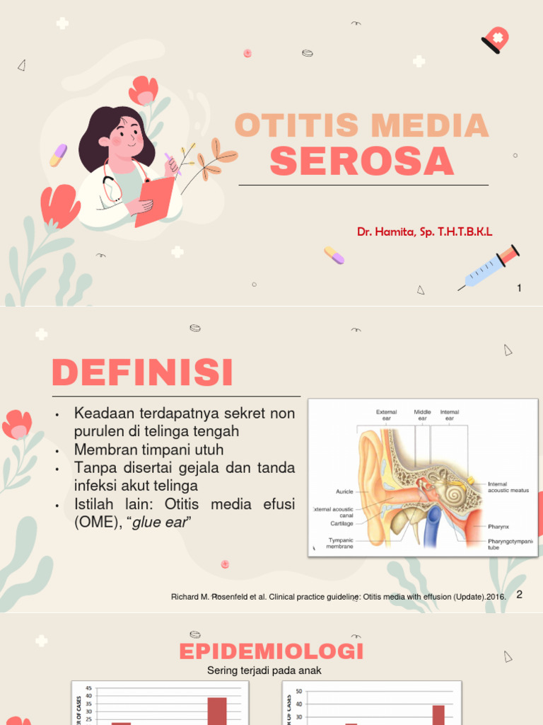 Kuliah Otitis Media Serosa | PDF