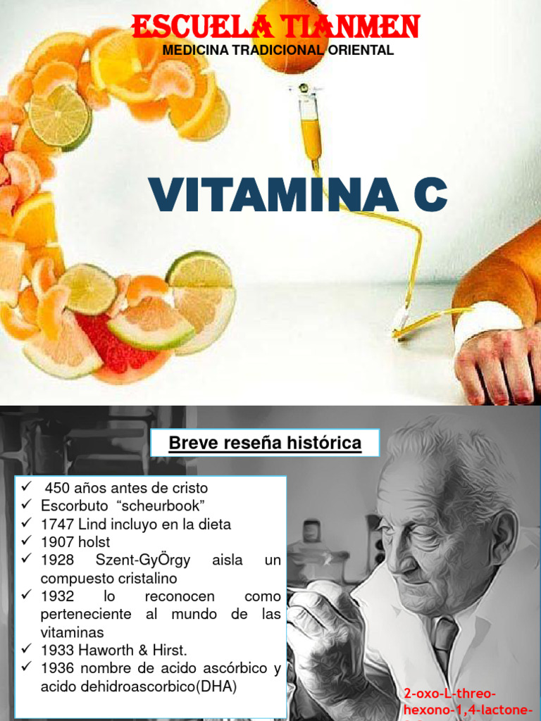 Funciones de la Vitamina C en Niños | PDF | Vitamina C | Vitamina