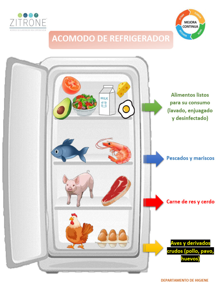 Acomodo de Refrigerador 2 | PDF