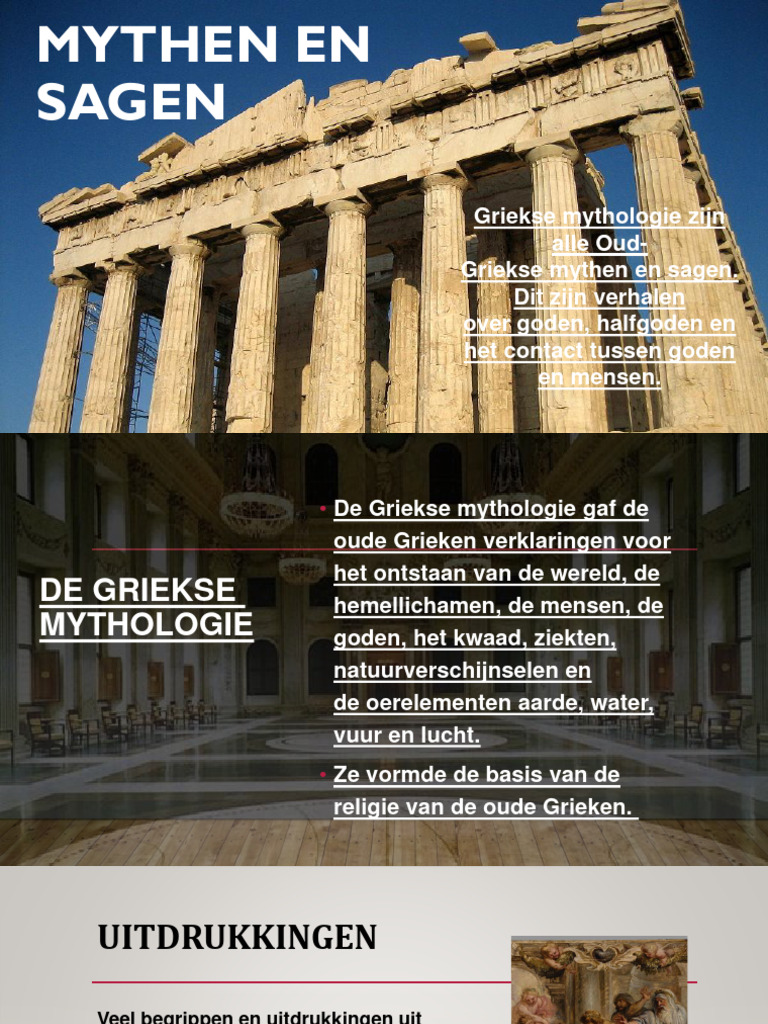 Griekse Mythologie Powerpoint Pdf