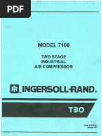 Sullair 3700 Series Compressor Specs | PDF | Horsepower | Electric Motor