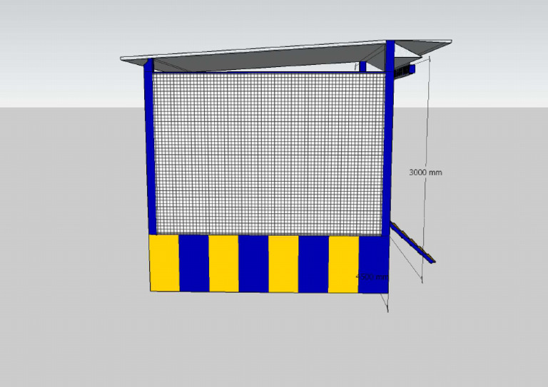 Layout Penyimpanan BBM (Samping) | PDF