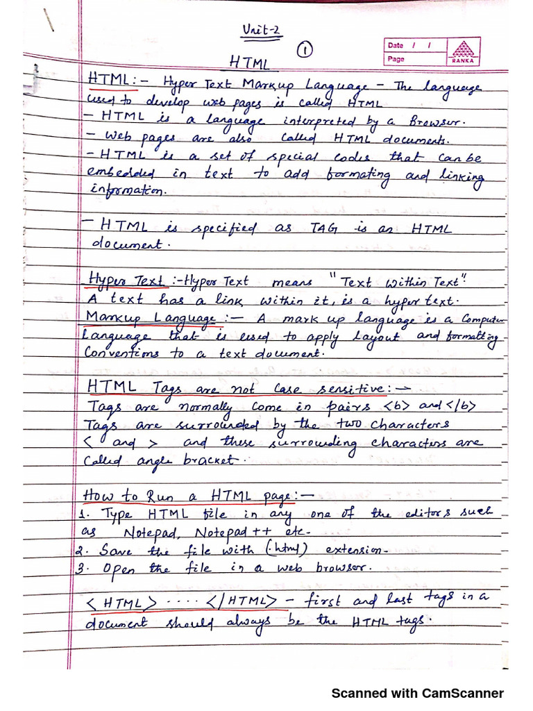 Unit2 Complete Notes | PDF Unit2 Complete Notes | PDF