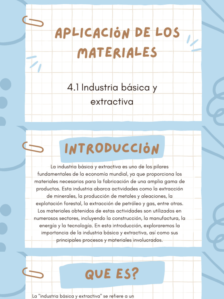 Industria Básica y Extractiva: Claves y Retos | PDF | Minería ...